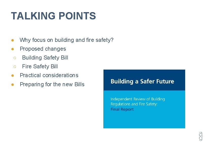 BUILDING A SAFER FUTURE AN OVERVIEW OF UPCOMING