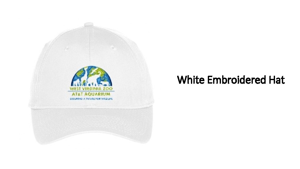Employee Uniform Combinations Seasonal Employees White Embroidered Hat