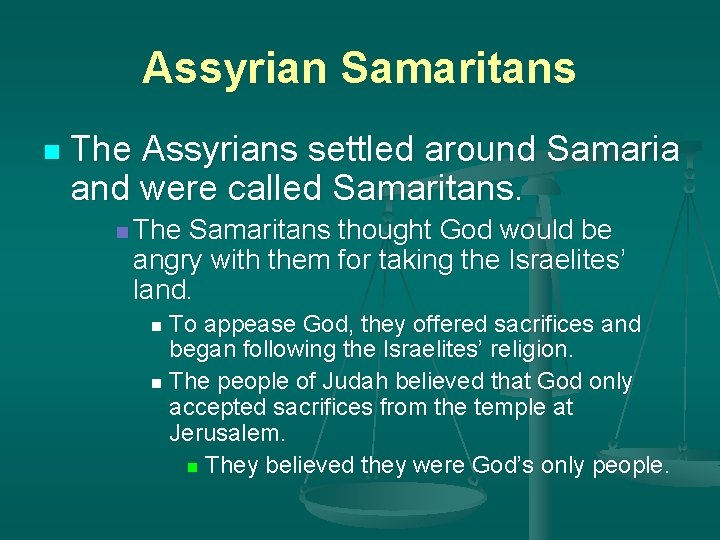 The Ancient Israelites The Kingdom of Israel Section