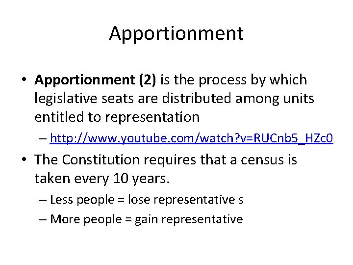 Legislative branch Bellringer 31 How is our legislative