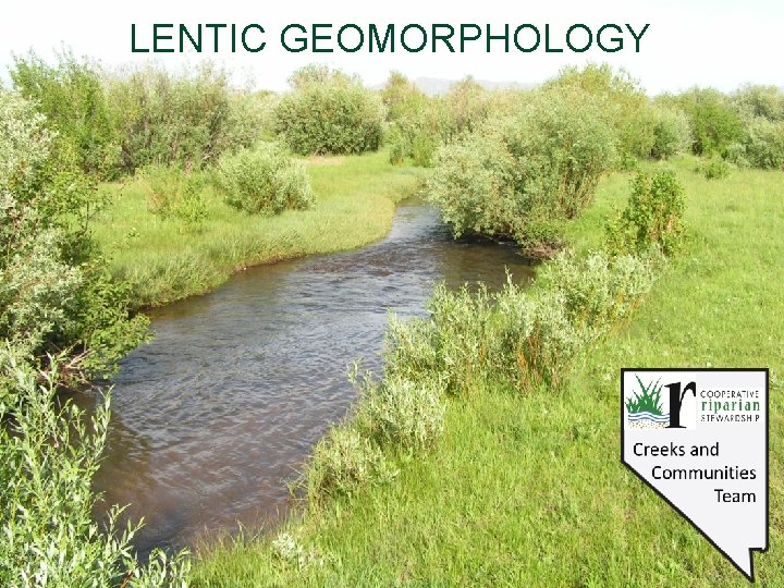 LENTIC GEOMORPHOLOGY LENTIC ASSESSMENT FORM GEOMORPHOLOGY 16 Accumulation