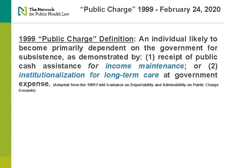 The Network for Public Health Law Northern Region