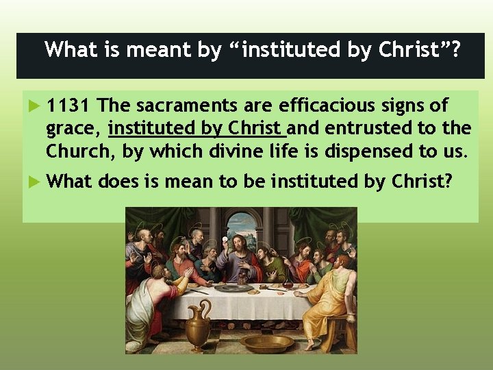 Comunicacin y Gerencia Sacraments 101 Chapter 12 The