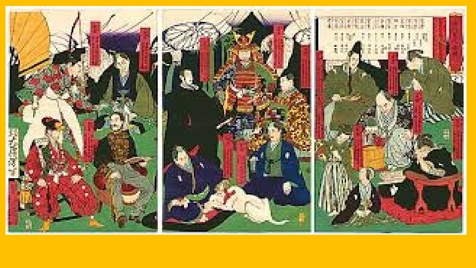 Tokugawa Shogunate AIM Is a strong centralized government