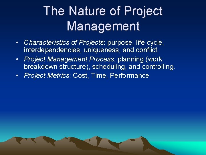 Project Management Mc Graw Hill Service Management by