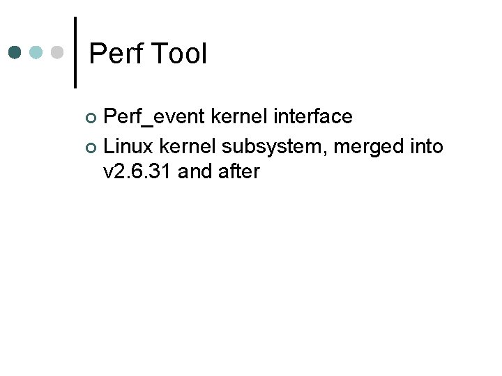 Introduction to Open Source Performance Tool Linux Tool