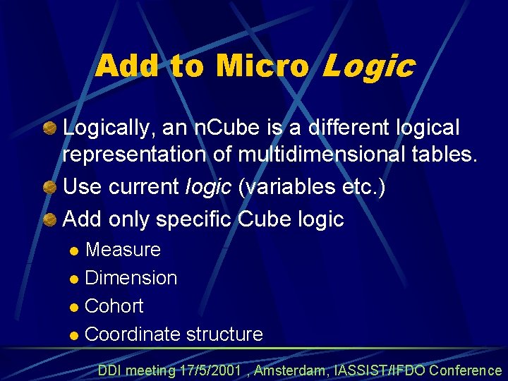 Tabular data in DDI 1 1 Emiel Kaper