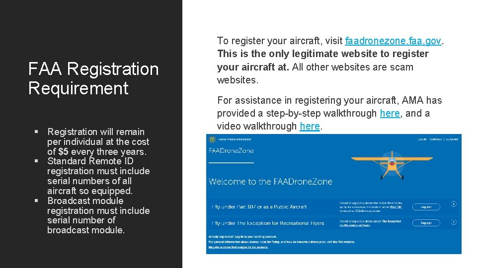 Remote ID Overview FAQs Three Ways to Comply