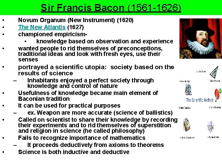 Chapter 7 The Scientific View of the World