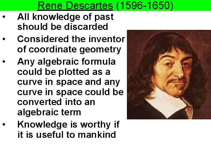 Chapter 7 The Scientific View of the World