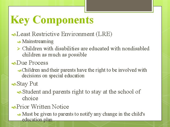 Inclusion IDEA Breanna Madison Rachel Kelley Key Components