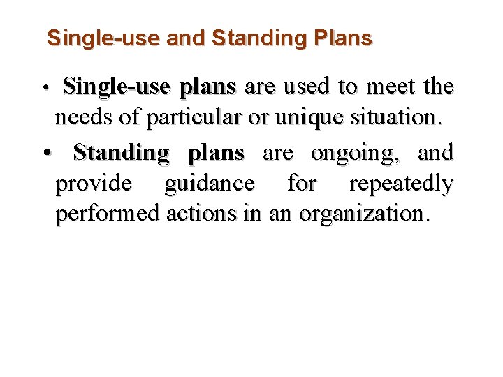 ninth edition STEPHEN P ROBBINS MARY COULTER Planning