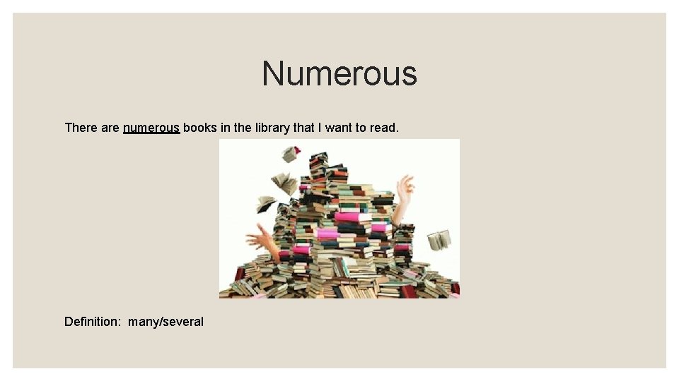 VOCABULARY Week 3 and 4 detect As I