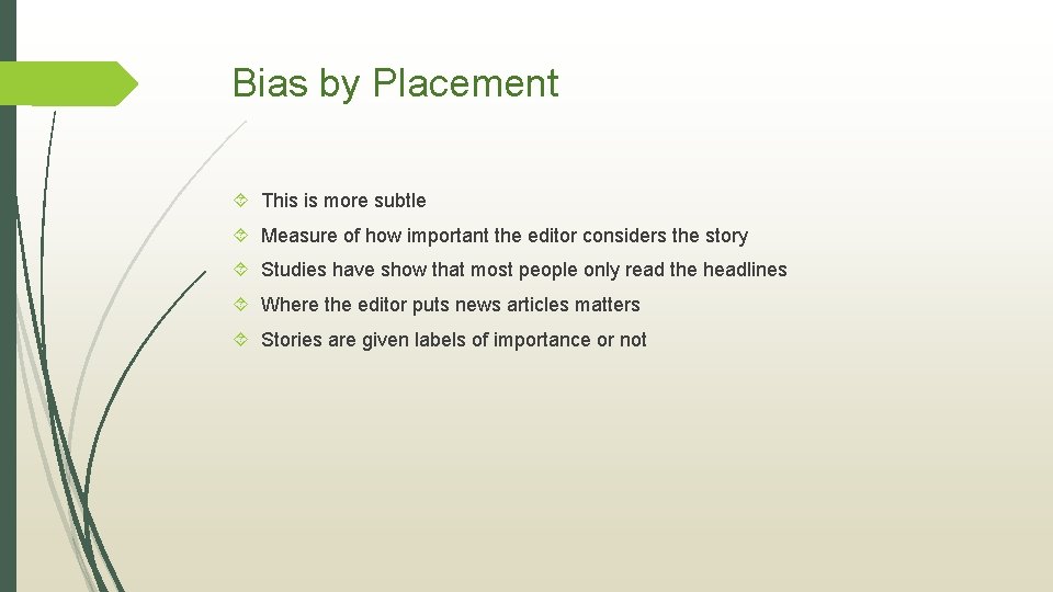 Media Bias Thomas Wolf History Goes back to