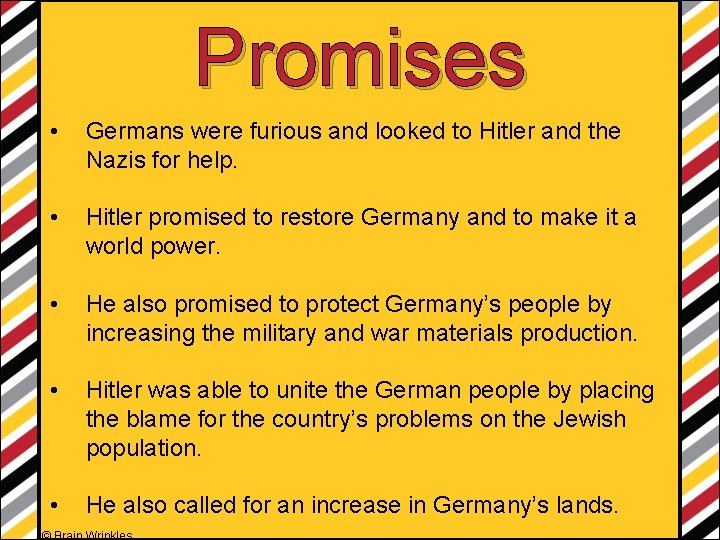 The Rise of NAZISM Presentation Graphic Organizers Activities
