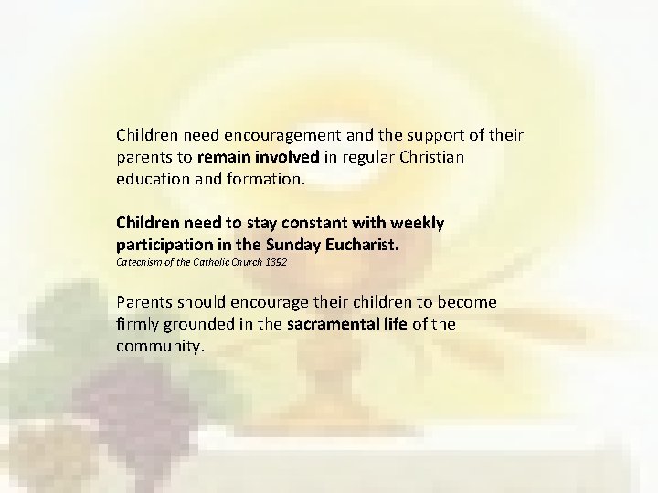 First Communion Parent Meeting Opening Prayer O Jesus