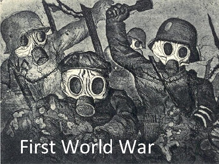 First World War Breakdown and reformation of alliance