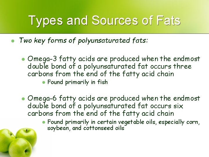 Nutrition Nutritional Requirements Components of a Healthy Diet