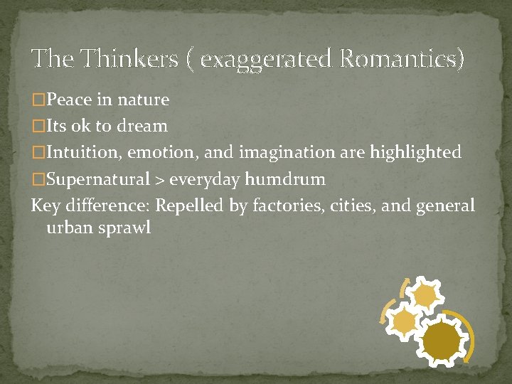 The Individual Romanticisms Core Proposal Joy Badalis Sophie