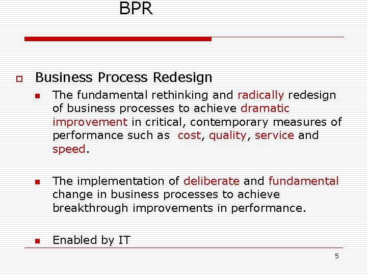 Selecting Large Systems 1 Make or buy decision