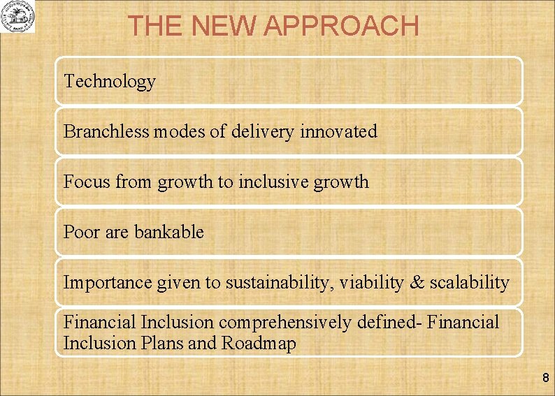 Financial Inclusion The Indian Model Challenges Prospects Presentation