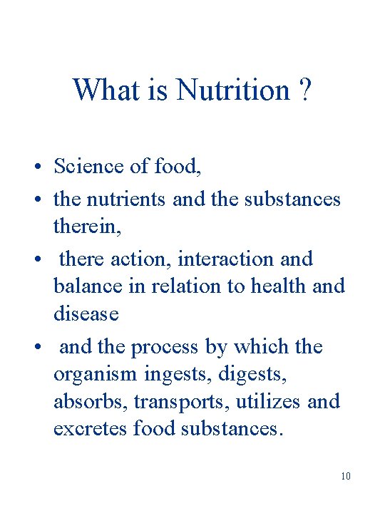 Kinesiology 110 Current Topics in Human Nutrition Instructor