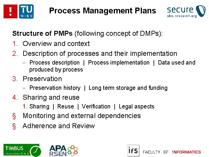 Data Management Plans A good idea but not