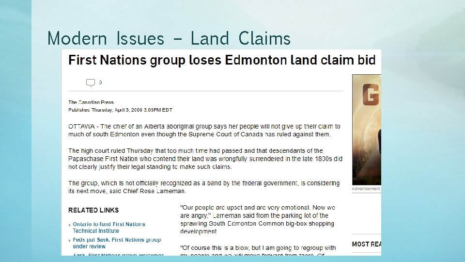 First Nations Collective Rights Chapter 4 First Nations