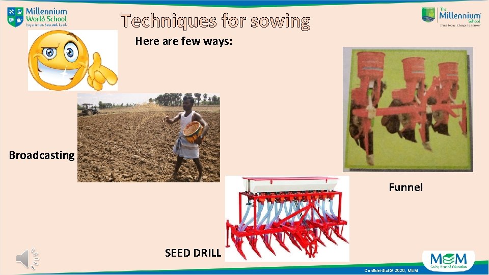 Confidential 2020 MEM GRADE VIII BIOLOGY CROP PRODUCTION