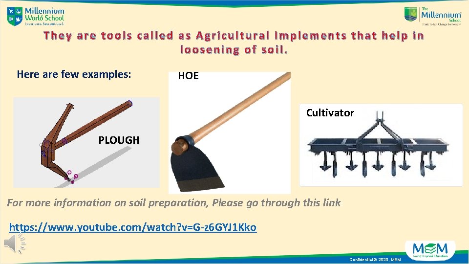 Confidential 2020 MEM GRADE VIII BIOLOGY CROP PRODUCTION