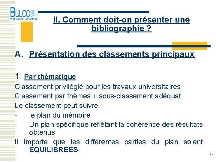 METHODOLOGIE DOCUMENTAIRE 1 Mthodologie documentaire en Master 1