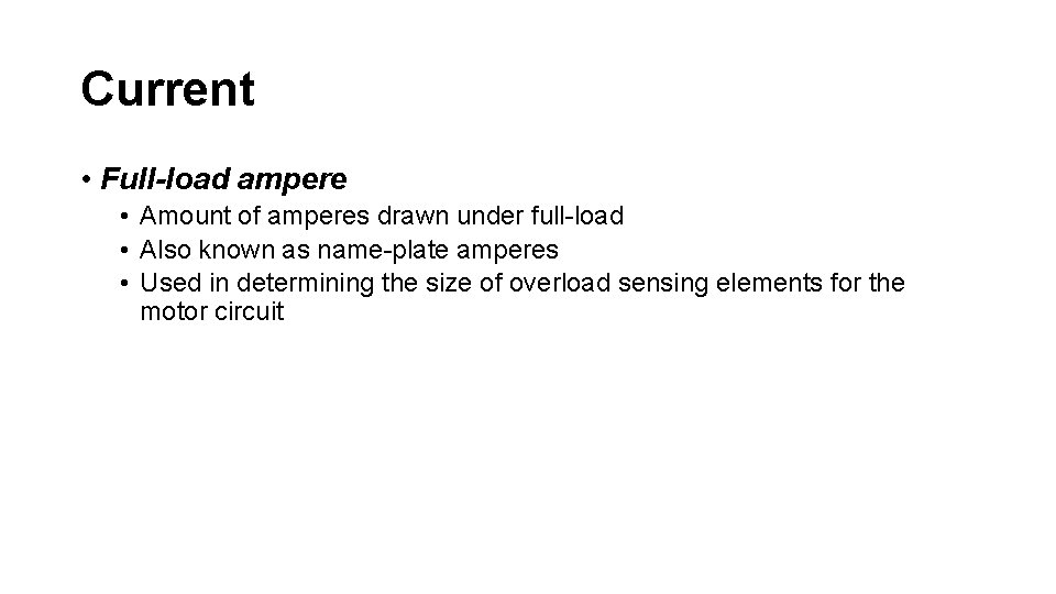 MOTOR SELECTION Electric motors should be selected to
