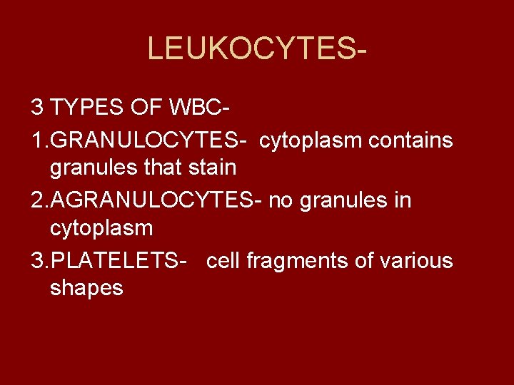 BLOOD CHAPTER 10 FUNCTIONS OF BLOOD is in