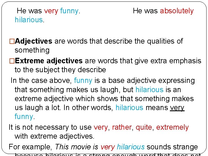 Unit 7 In the spotlight Vocabulary Chat shows