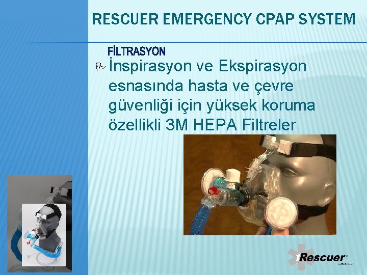 RESCUER EMERGENCY CPAP SYSTEM 0 RESCUER EMERGENCY CPAP
