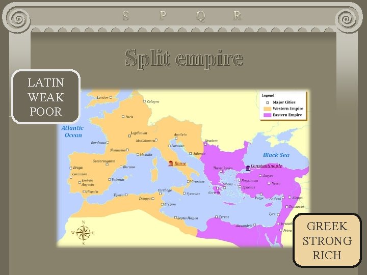 The decline fall of the roman empire Began