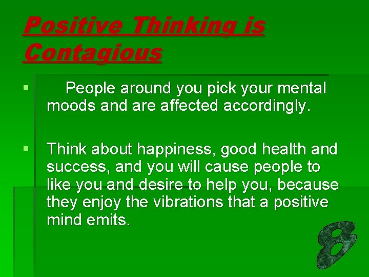 The Power of Positive Thinking By Mohamed Wafaei
