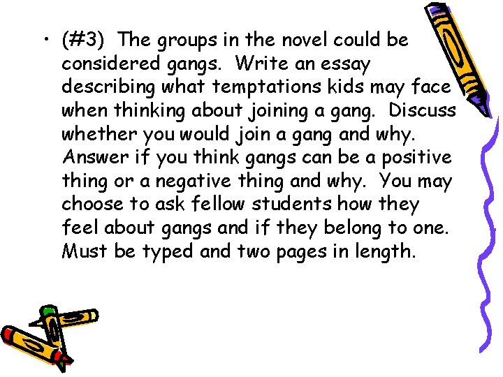 The Outsiders Differentiated Lesson Plan 9 th Grade