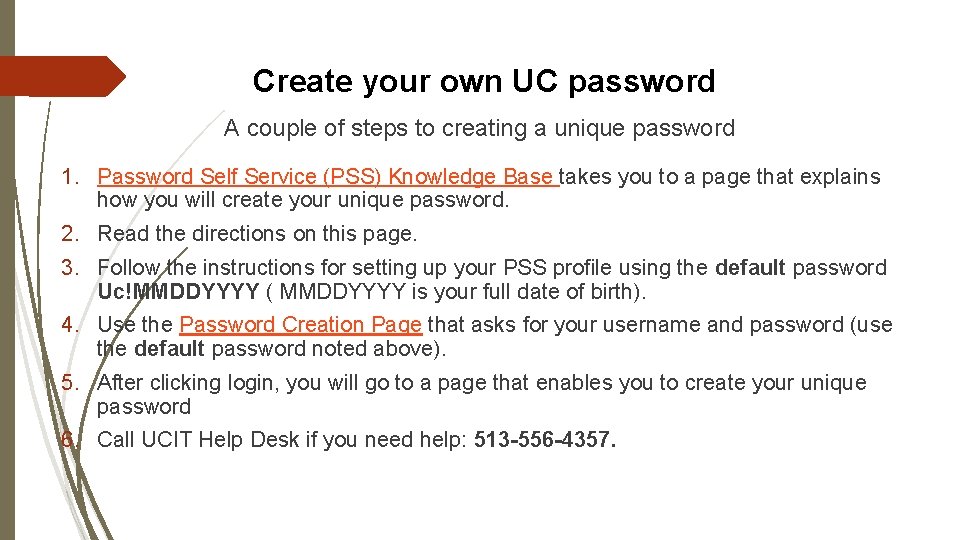 Navigating the OnLine Placement Testing Access Start by