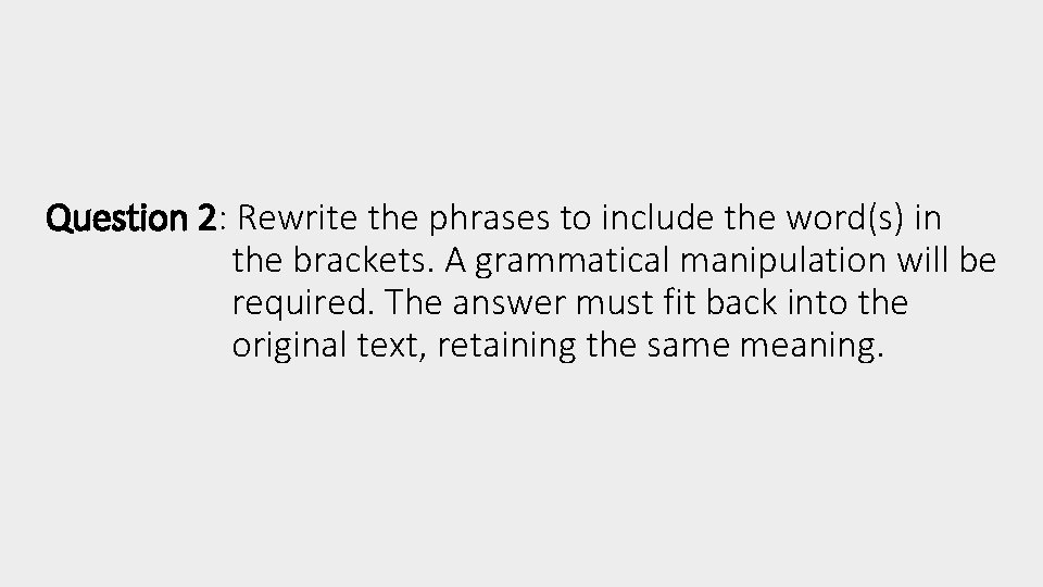 Paper 2 Reading and writing Spanish AS Syllabus