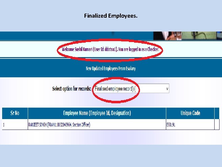 How to Export Data From ESalary to PIS
