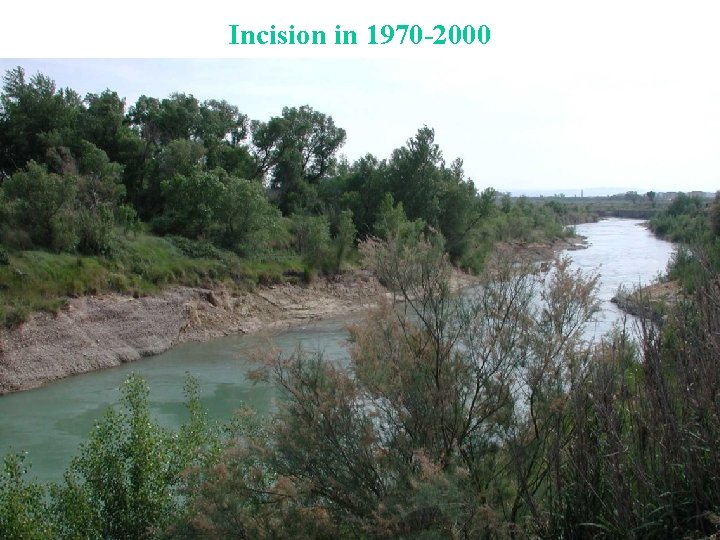 River Incision due to Gravel Mining a case
