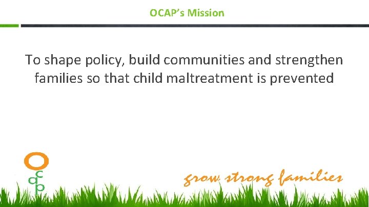 Prevention of Child Abuse and Neglect Citizen Review