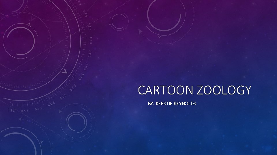 CARTOON ZOOLOGY BY KERSTIE REYNOLDS LIST OF ANIMALS