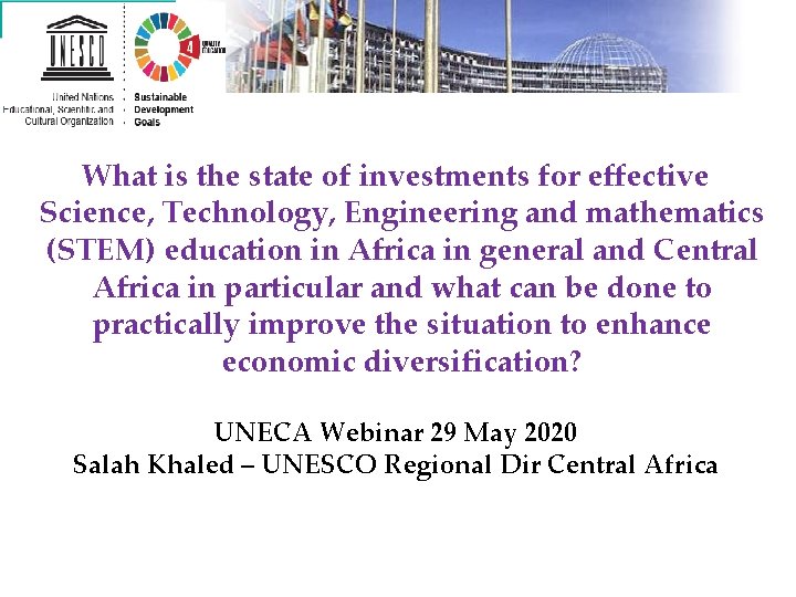 What is the state of investments for effective
