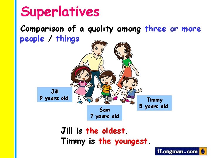 Primary Longman Elect 4 A Chapter 2 Comparatives