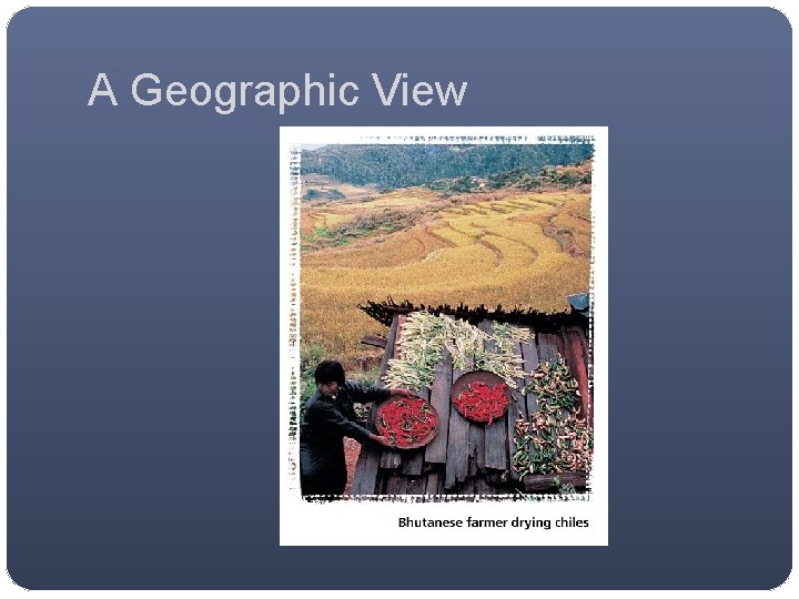 Chapter Objectives Identify the key economic activities of