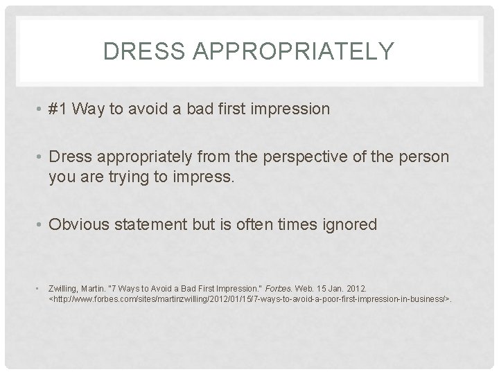 Dress For Success Appearance and Nonverbal Communication DRESS