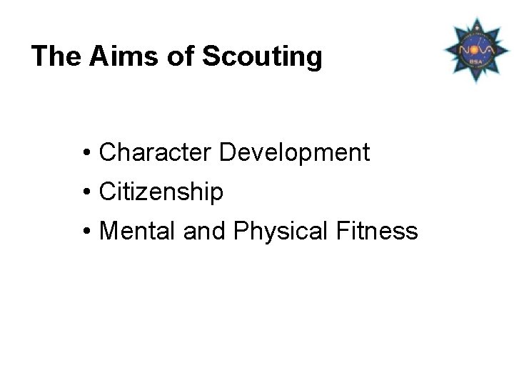 NOVA Counselor Training Learning Objectives The aims of