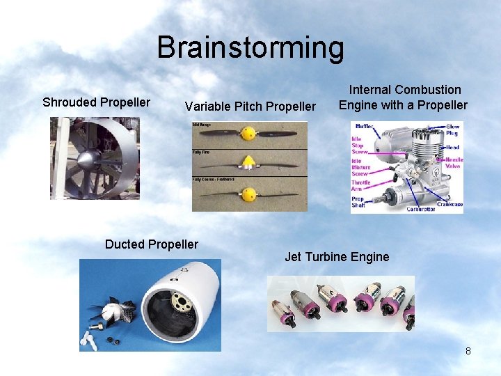Micro Air Vehicle MAV Propulsion Project P 6002